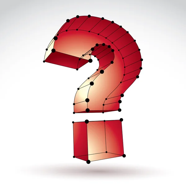 3d question mark vector icon. Stock Vector Image by ©Ostapiusangelp #10763468