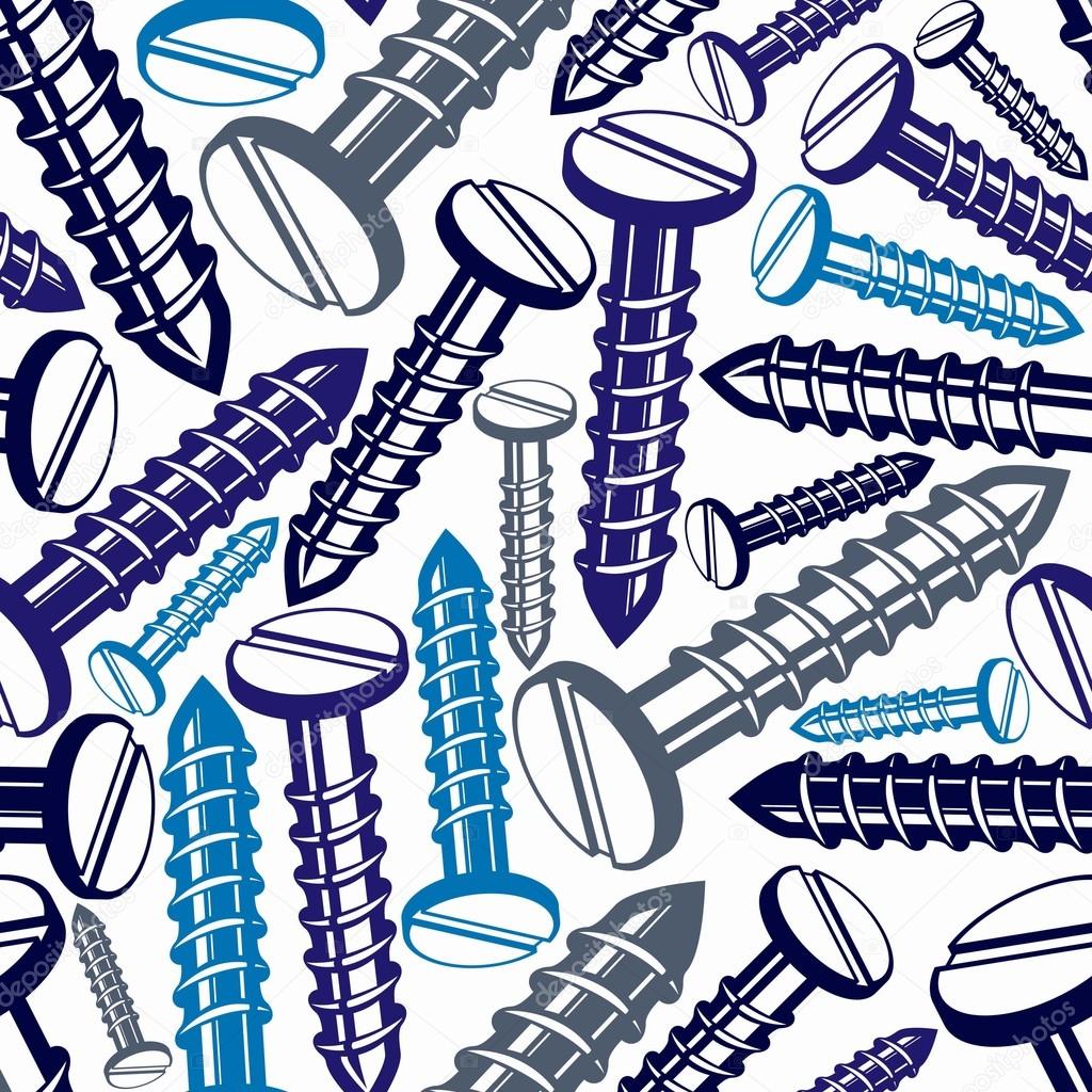 Seamless background with bolts Stock Vector by ©Ostapius 65426577