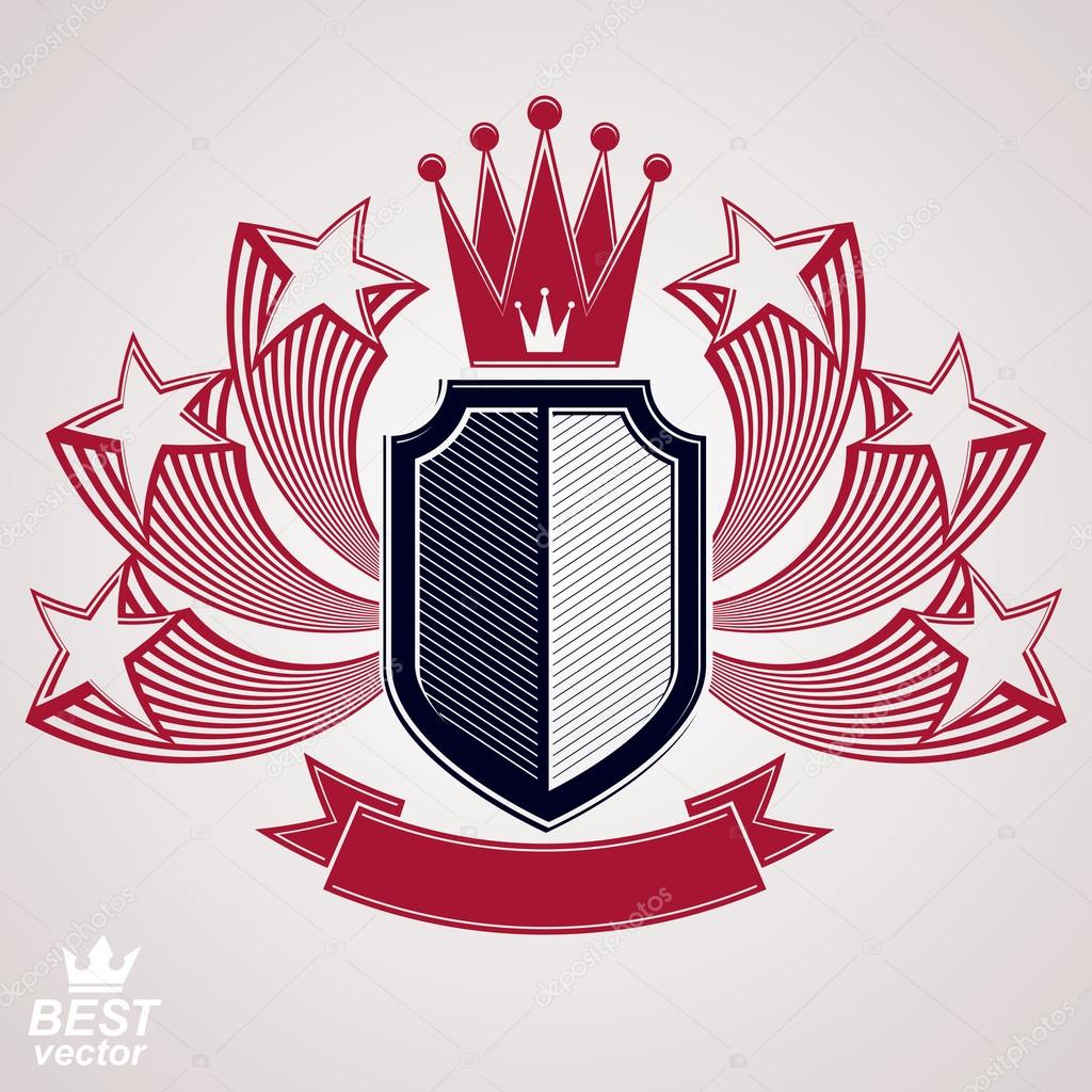 Royal stylized graphic symbol. Stock Vector Image by ©Ostapius #66329741