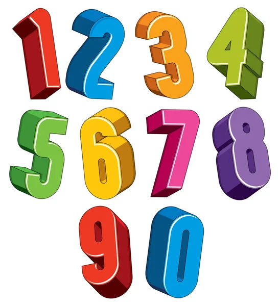 Numbers Clip Art