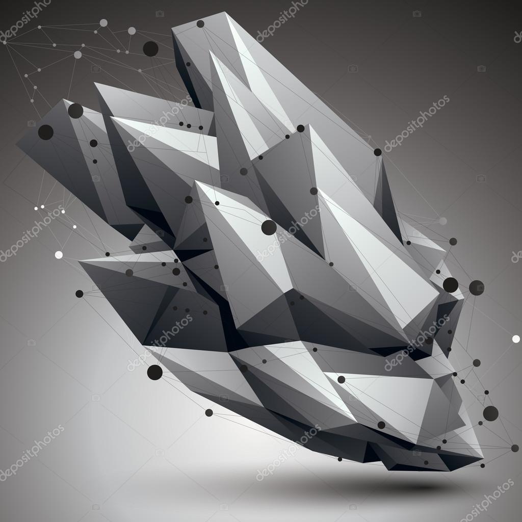 Contemporary stylish figure Stock Vector by ©Ostapius 72574885