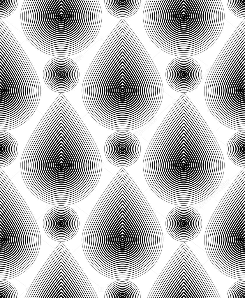 Continuous pattern with black graphic lines Stock Vector by ©Ostapius ...