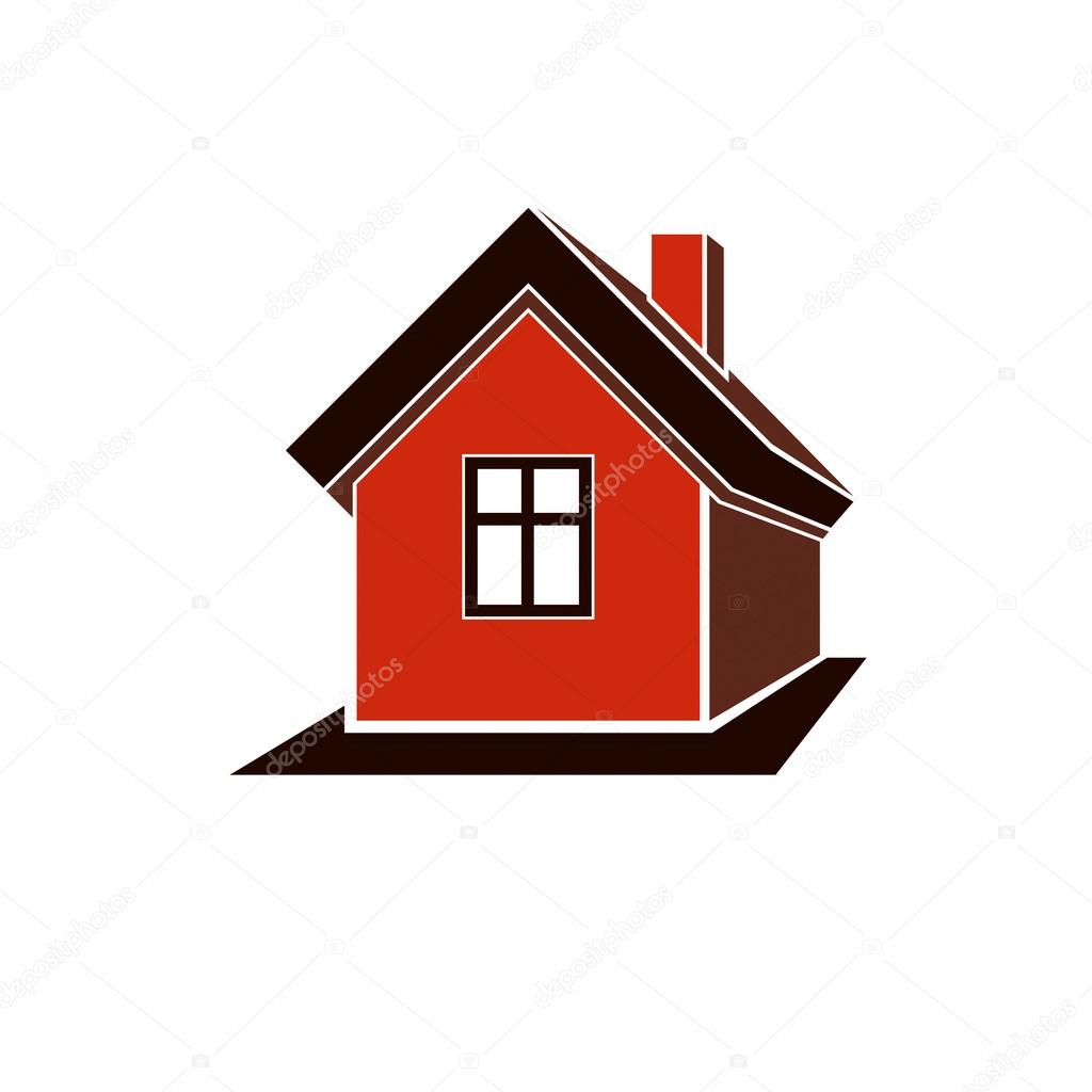 Country house icon Stock Vector by ©Ostapius 95499614
