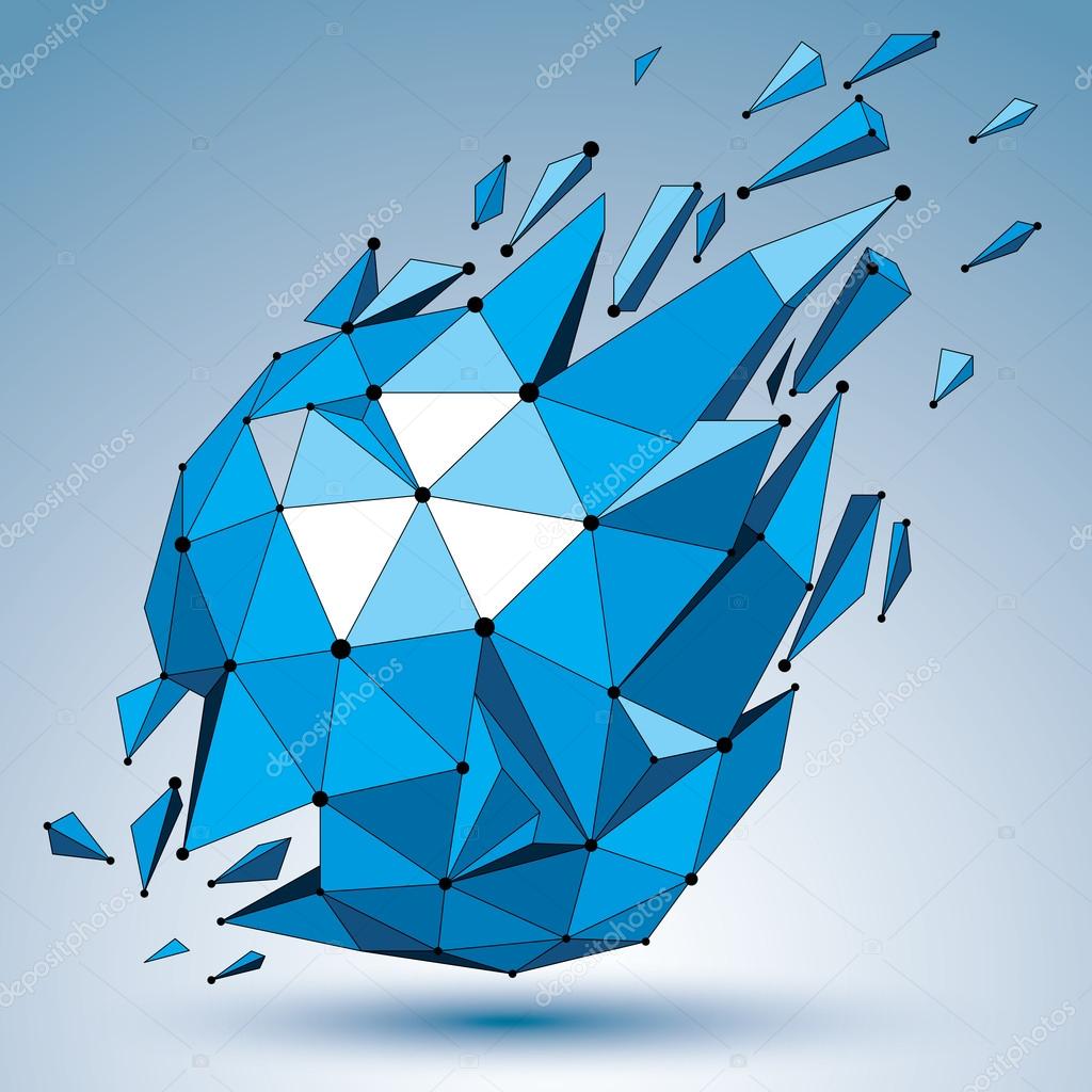 3d low poly object Stock Vector by ©Ostapius 99430454
