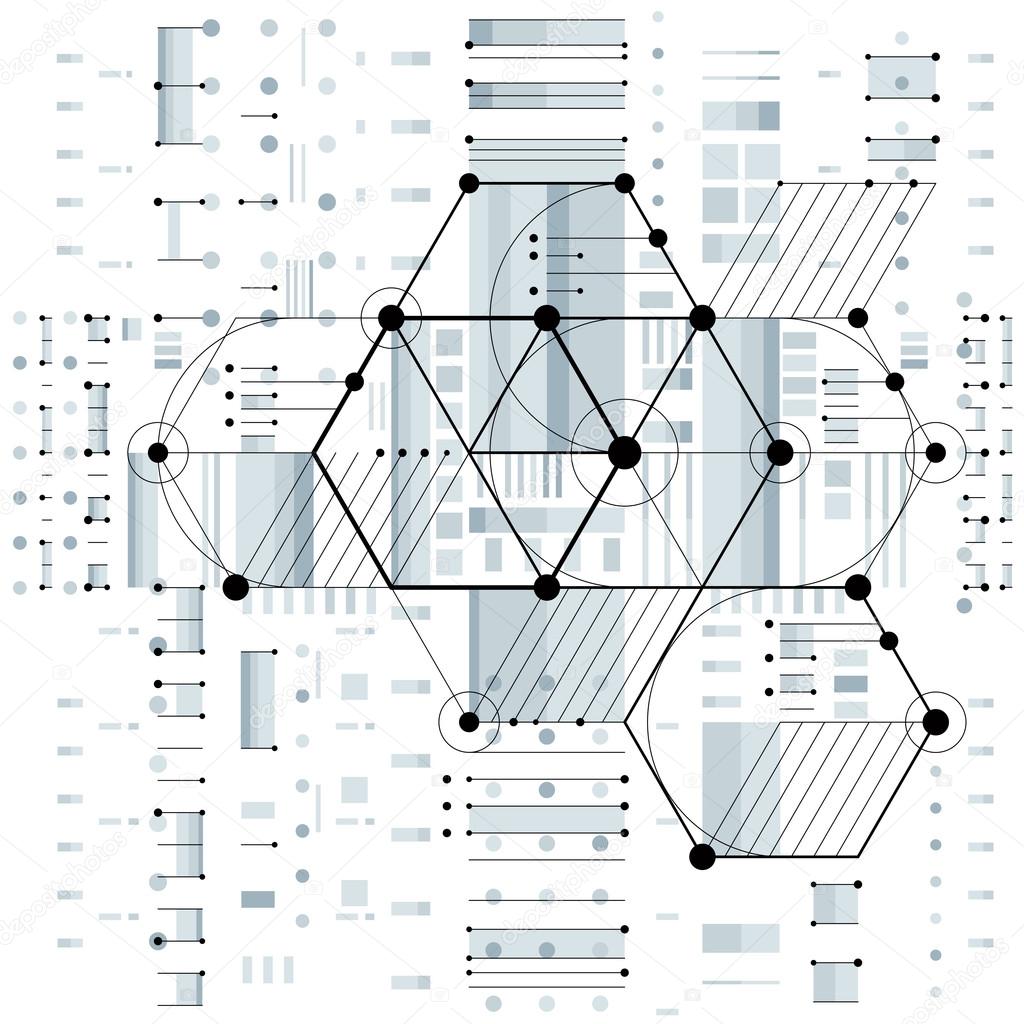 Industrial and engineering background Stock Vector Image by ...