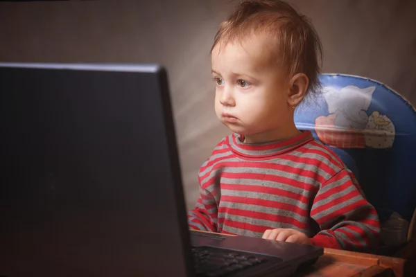 Intelligent child in thinking pose — Stock Photo © imagerymajestic #1346628