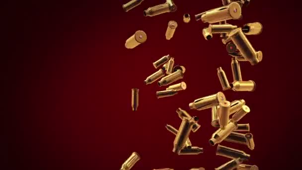 Falling bullet background — Stock Video © SerVikOs #70971429