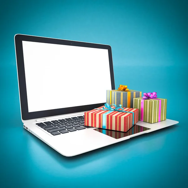 Laptop gift Stock Photos, Royalty Free Laptop gift Images | Depositphotos