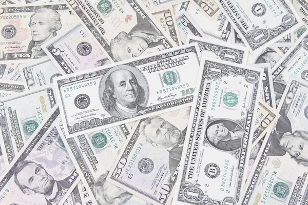 Assorted American banknotes — Stock Photo © stillfx #103759506