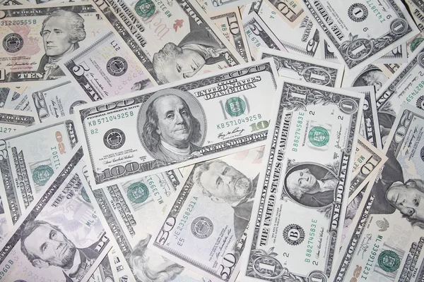 Assorted American banknotes — Stock Photo © stillfx #103759506