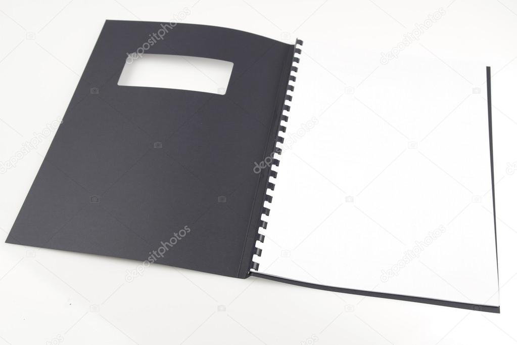 Open blank folder — Stock Photo © stillfx #115033254