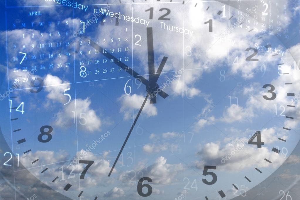 Clock and calendar Stock Photo by ©stillfx 122683068