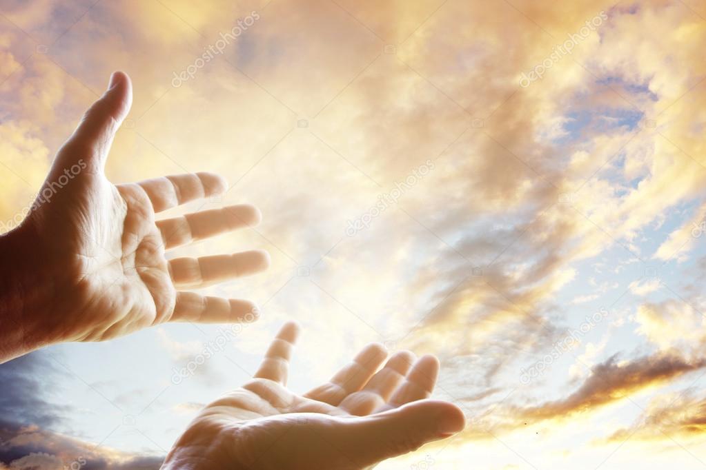 Hands in sky Stock Photo by ©stillfx 54427023