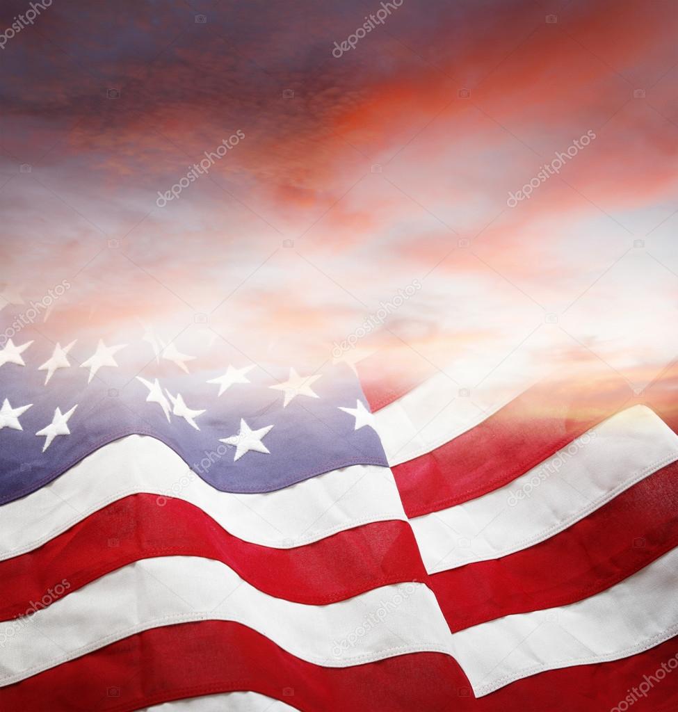 Flag and sky — Stock Photo © stillfx #66028079