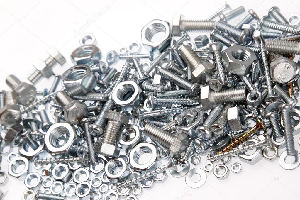 Nuts and bolts — Stock Photo © stillfx #72978995