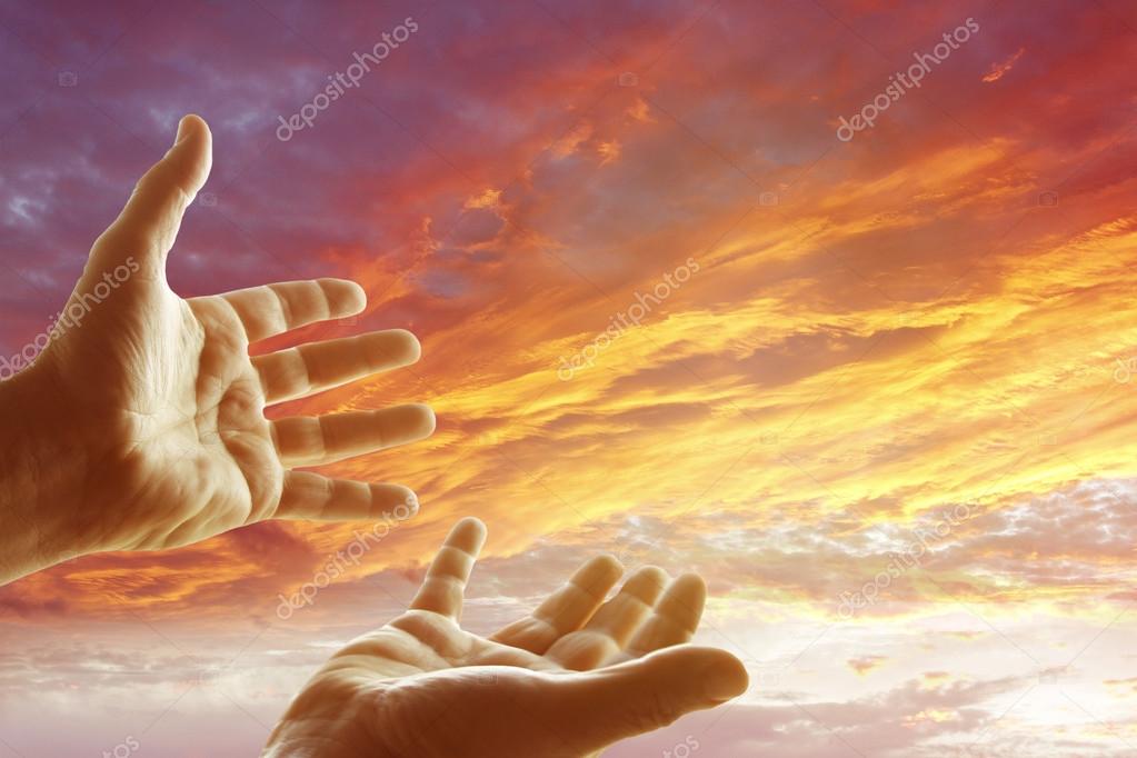 Hands in sky — Stock Photo © stillfx #86582950