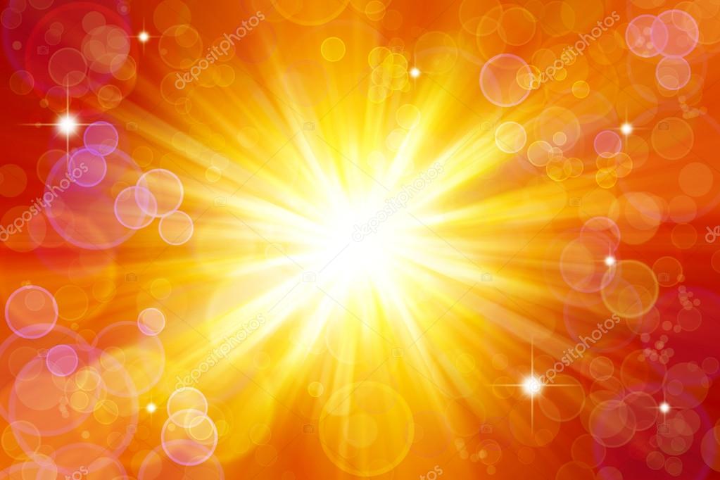 Explosive sun background Stock Photo by ©stillfx 86884380