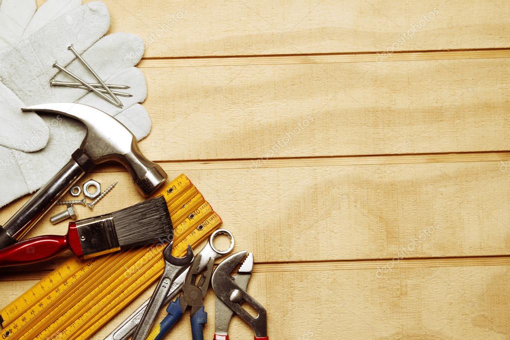 Tools on wood Stock Photo by ©stillfx 93465222