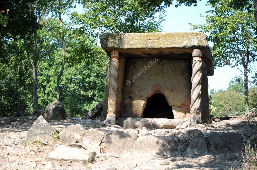 Ancient stone dolmen Stock Photo by ©Dimcha 103462106