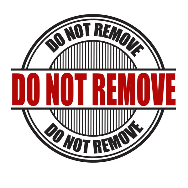 Please do not touch sign or stamp Stock Vector by ©roxanabalint 140918854