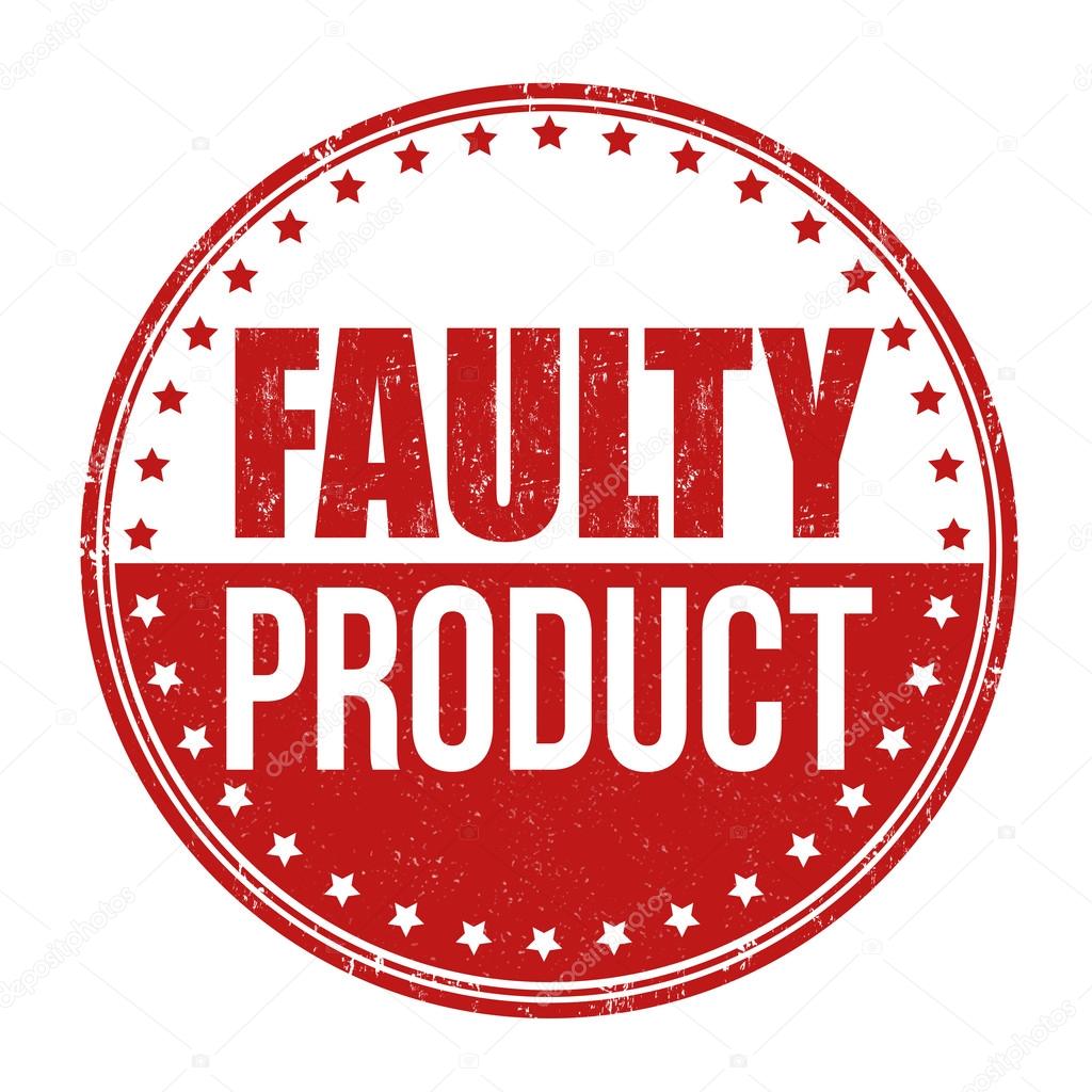 Faulty product stamp Stock Vector Image by ©roxanabalint #103930802