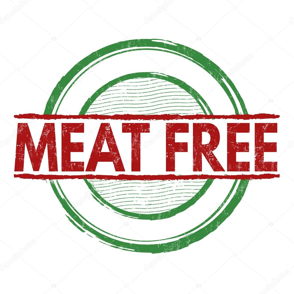 Meat free stamp Stock Vector Image by ©roxanabalint #106560696