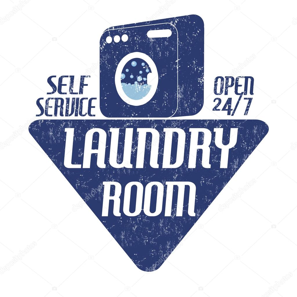 Laundry room stamp Stock Vector Image by ©roxanabalint #106561696
