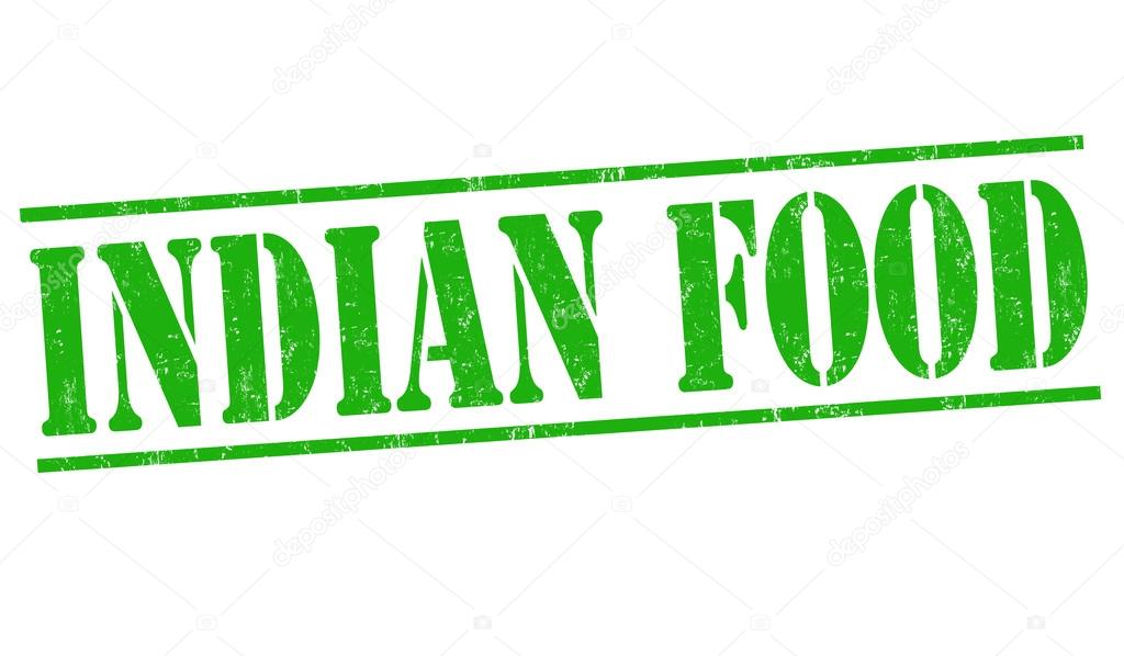 Indian food stamp Stock Vector by ©roxanabalint 109137372