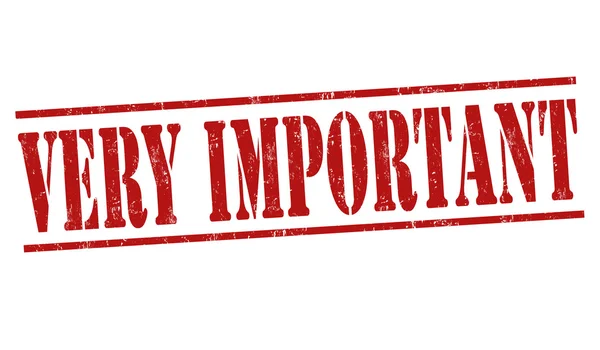 Important stamp Stock Vector by ©roxanabalint 38188299