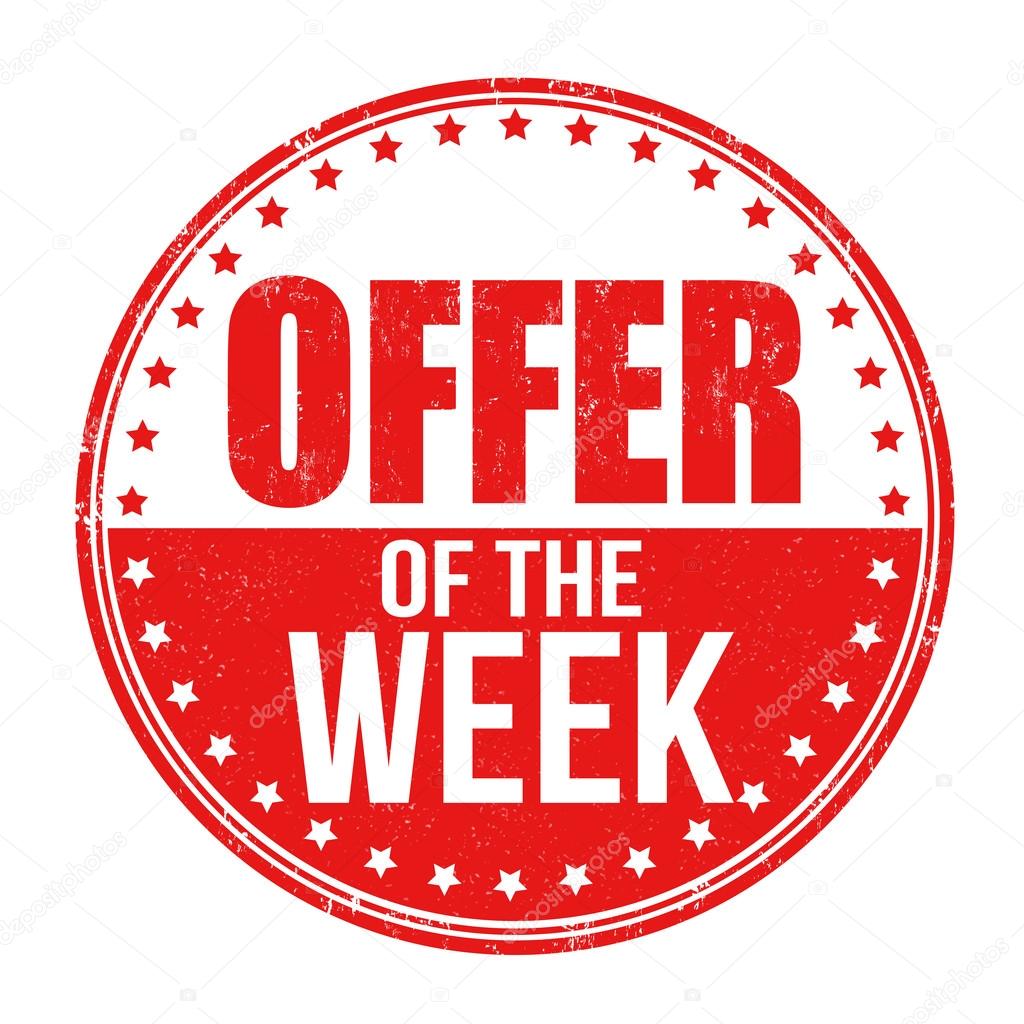 Offer of the week stamp Stock Vector Image by ©roxanabalint #111228722