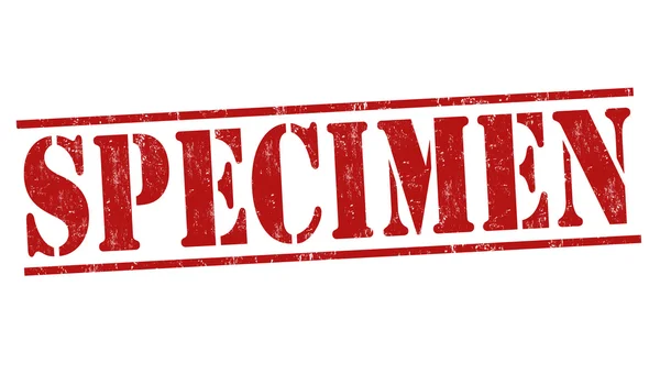 Specimen sign or stamp Stock Vector by ©roxanabalint 114416820