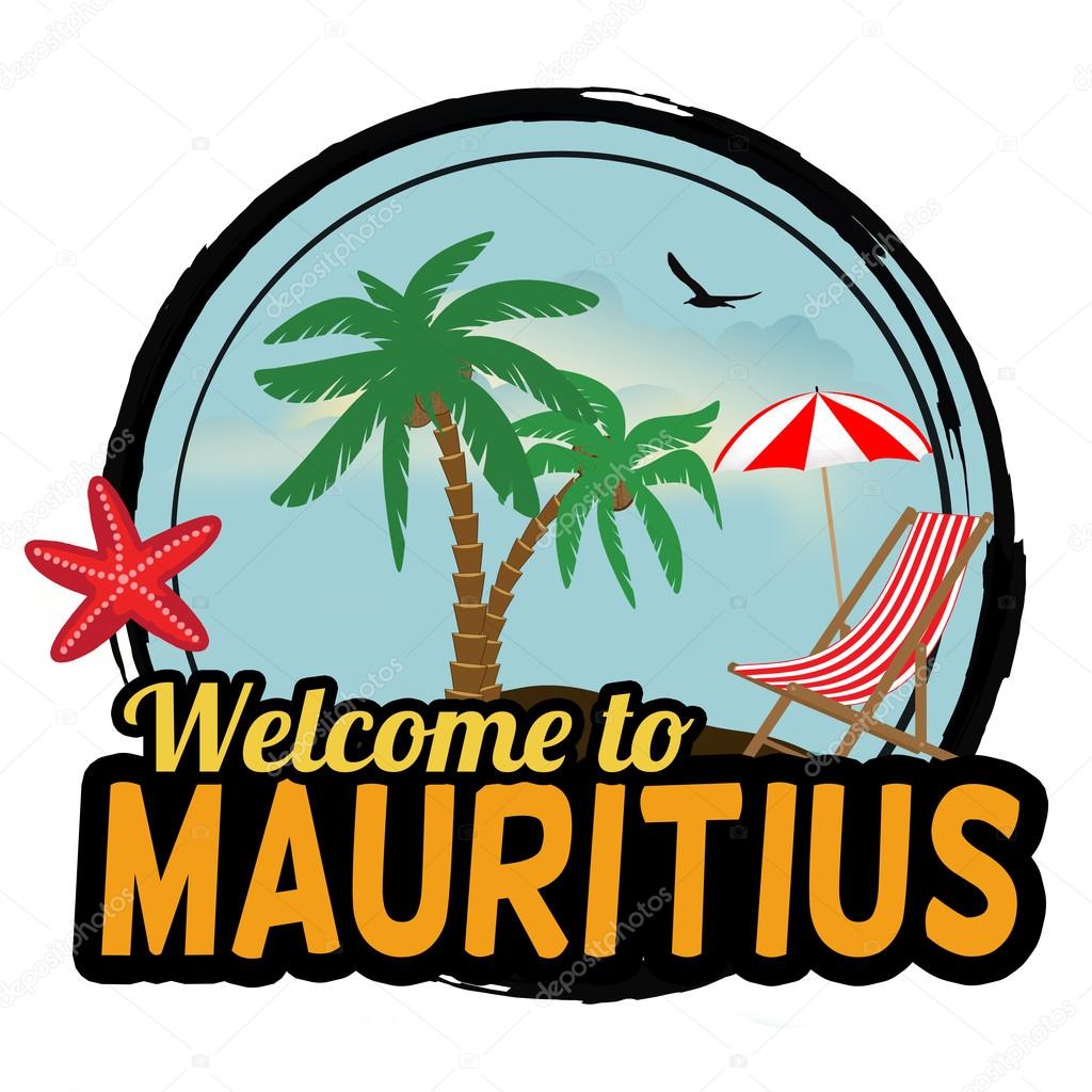 Welcome to Mauritius sign Stock Vector by ©roxanabalint 115808834