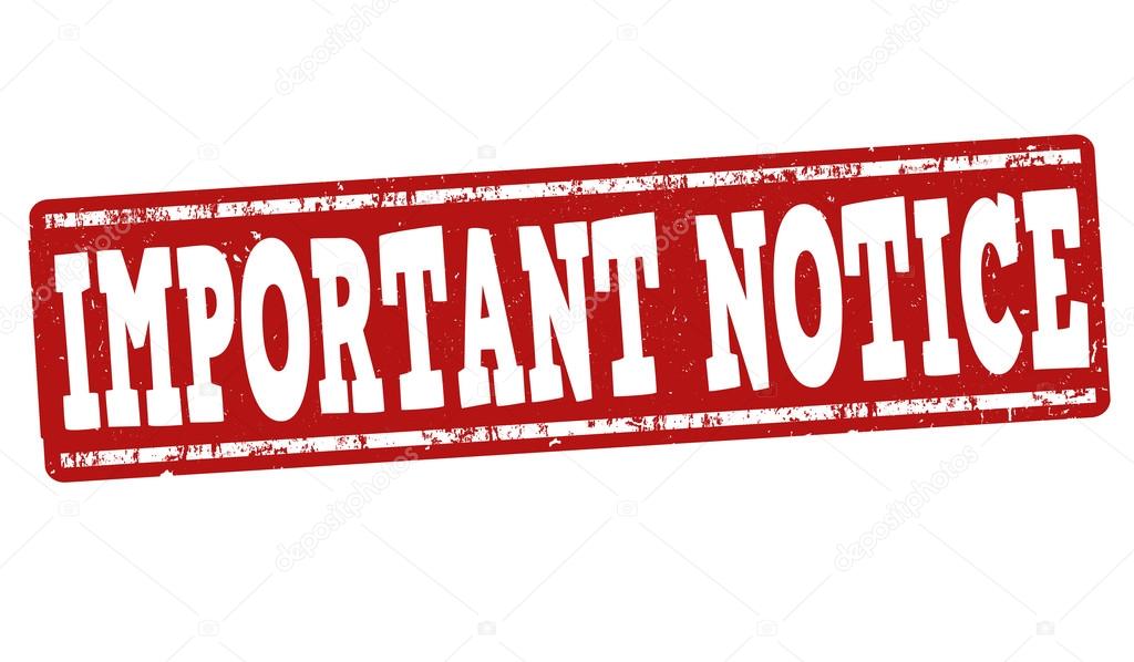 Important notice stamp Stock Vector Image by ©roxanabalint #118953074