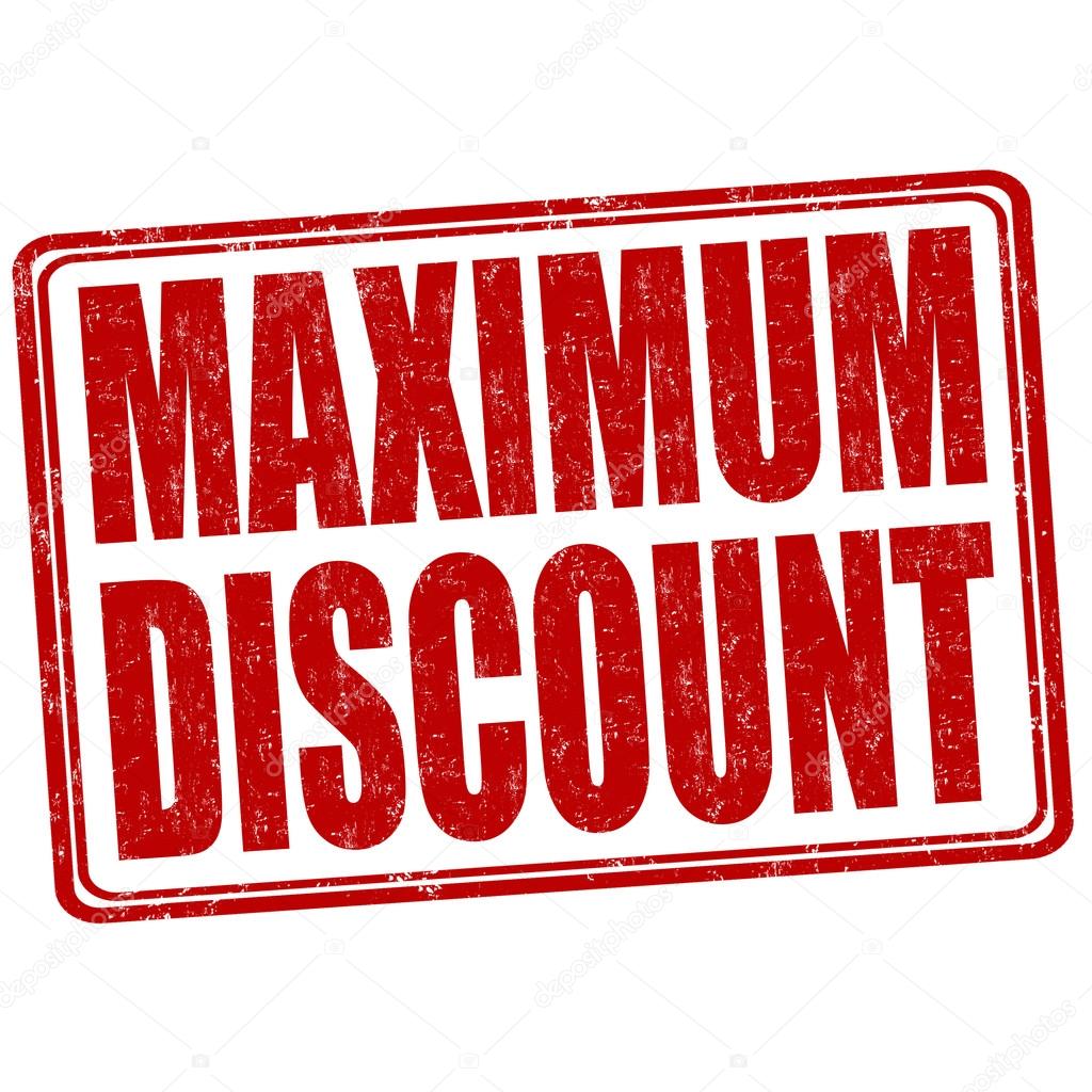 Maximum discount stamp Stock Vector by ©roxanabalint 120168810