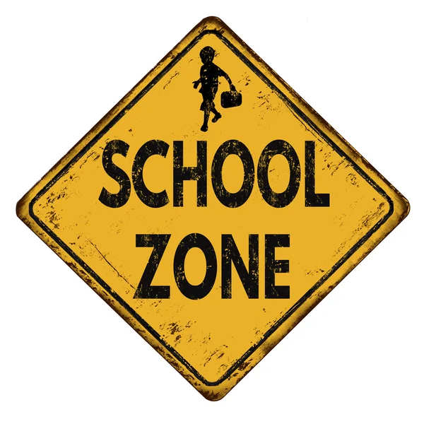 School Zone Sign Clip Art