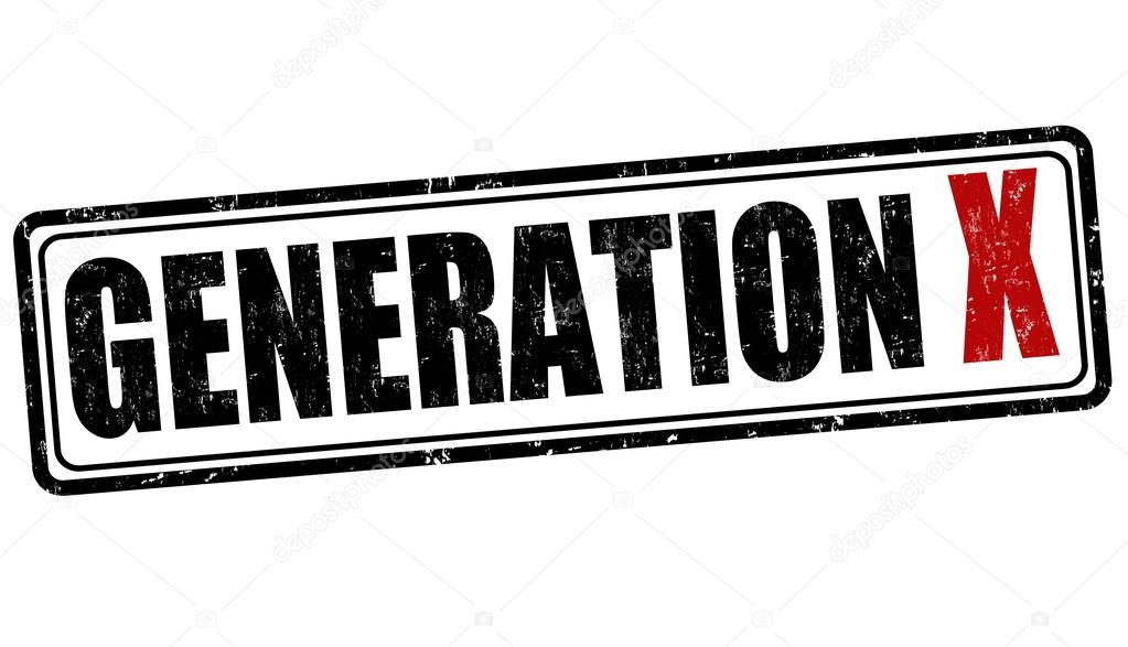 Generation X sign or stamp Stock Vector Image by ©roxanabalint #120981724