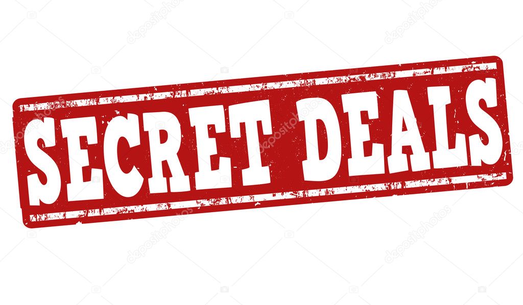 Secret deals stamp Stock Vector Image by ©roxanabalint #122703854