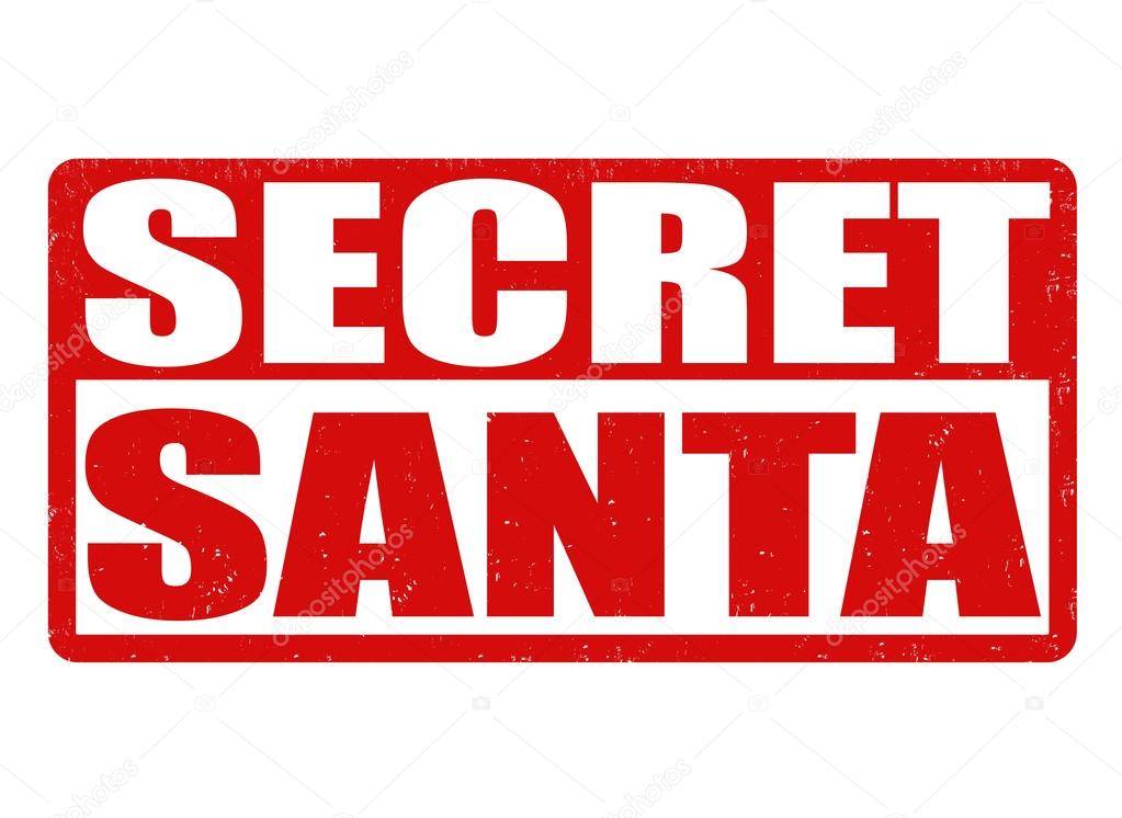 Secret Santa stamp Stock Vector Image by ©roxanabalint #124275566