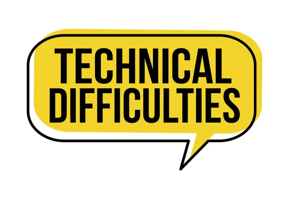 Technical difficulties Vector Art Stock Images | Depositphotos