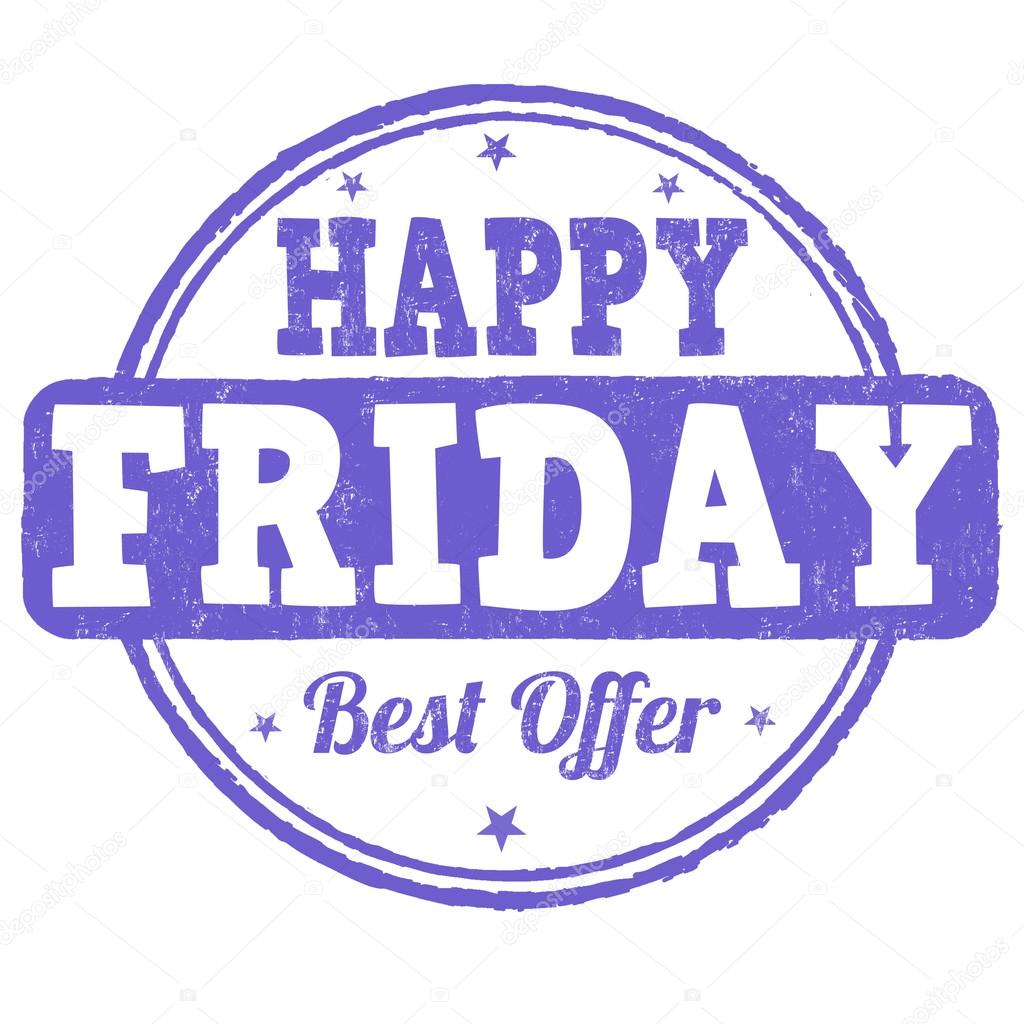 Happy friday stamp Stock Vector Image by ©roxanabalint #51975315