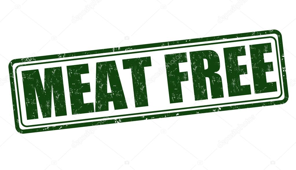 Meat free stamp Stock Vector by ©roxanabalint 53848431