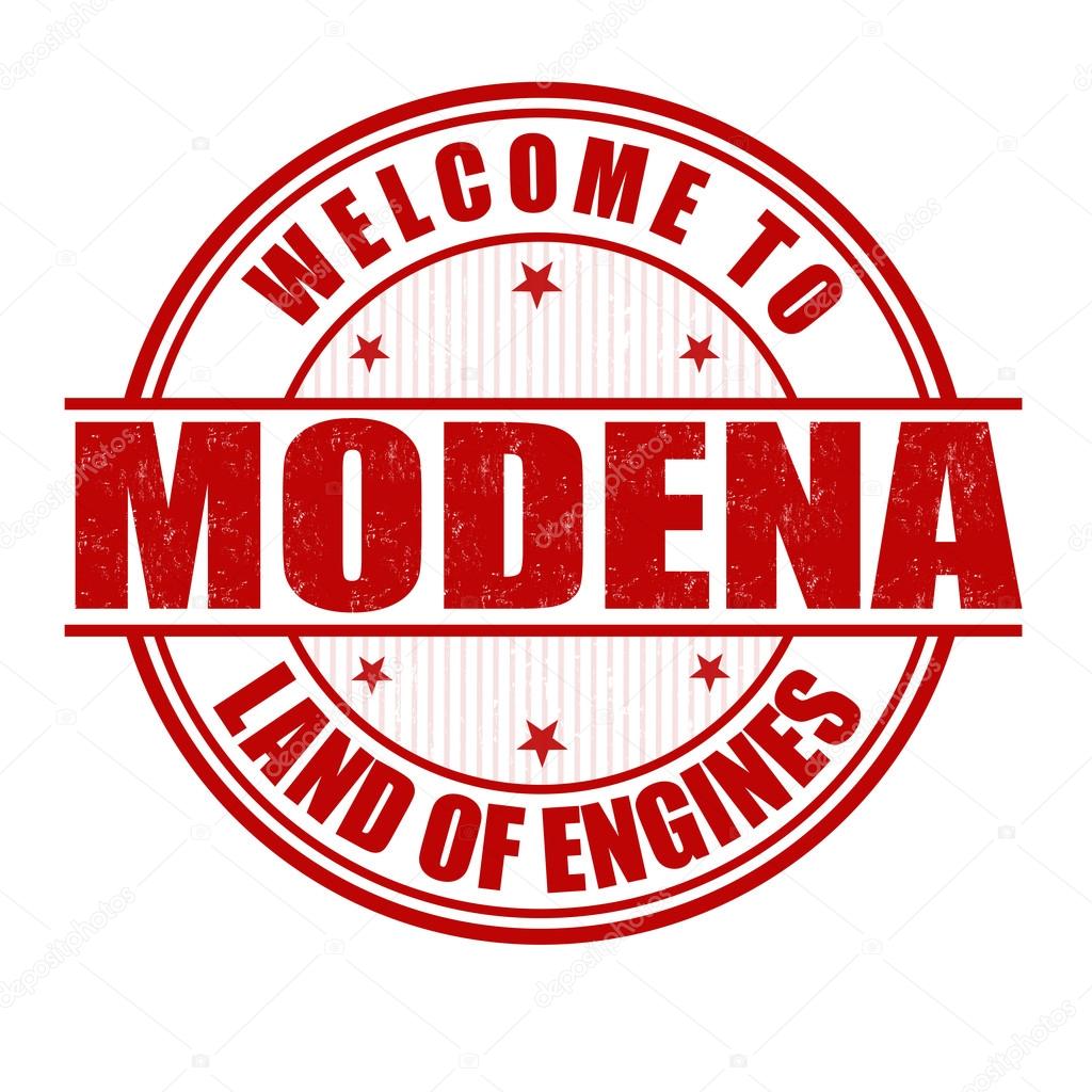 Welcome to Modena stamp Stock Vector Image by ©roxanabalint #57404445