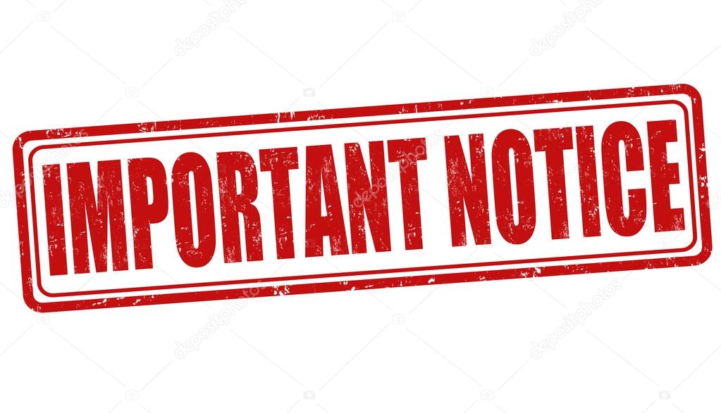 Important notice stamp Stock Vector Image by ©roxanabalint #57863831