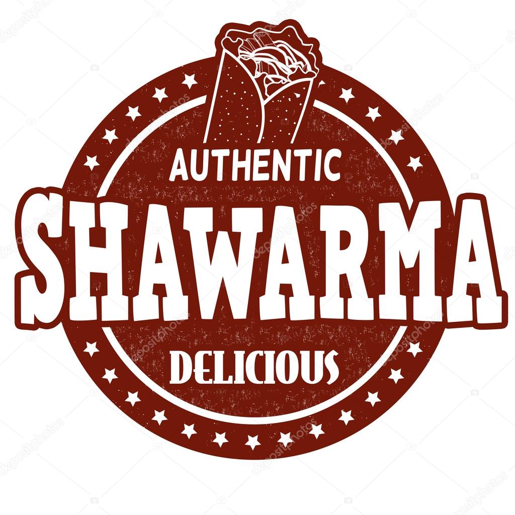 Shawarma stamp Stock Vector Image by ©roxanabalint #58975107