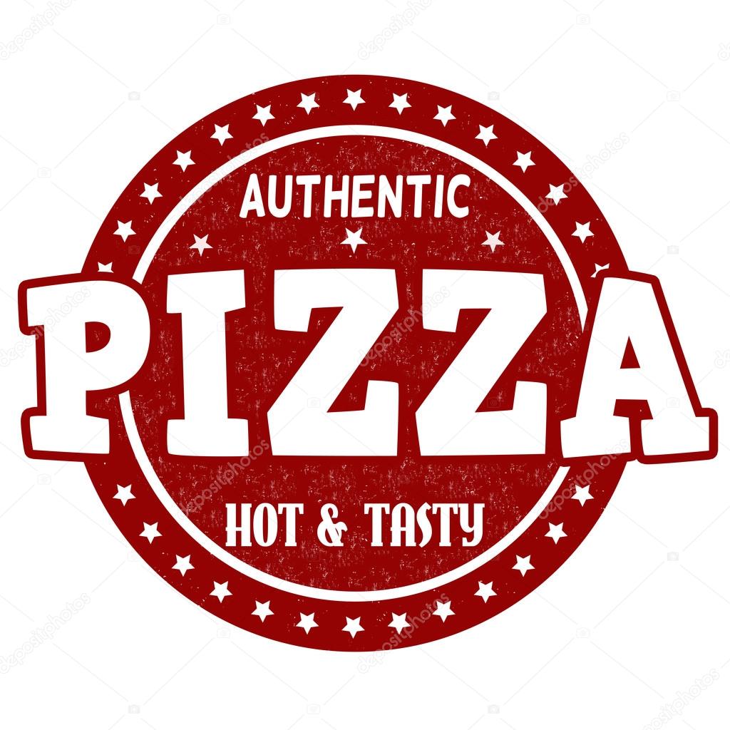 Pizza stamp Stock Vector Image by ©roxanabalint #58975117
