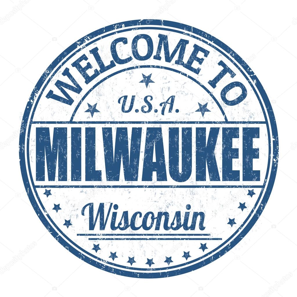 Welcome to Milwaukee stamp Stock Vector Image by ©roxanabalint #59324647