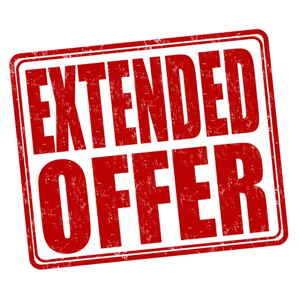 Offer extended Vector Art Stock Images | Depositphotos