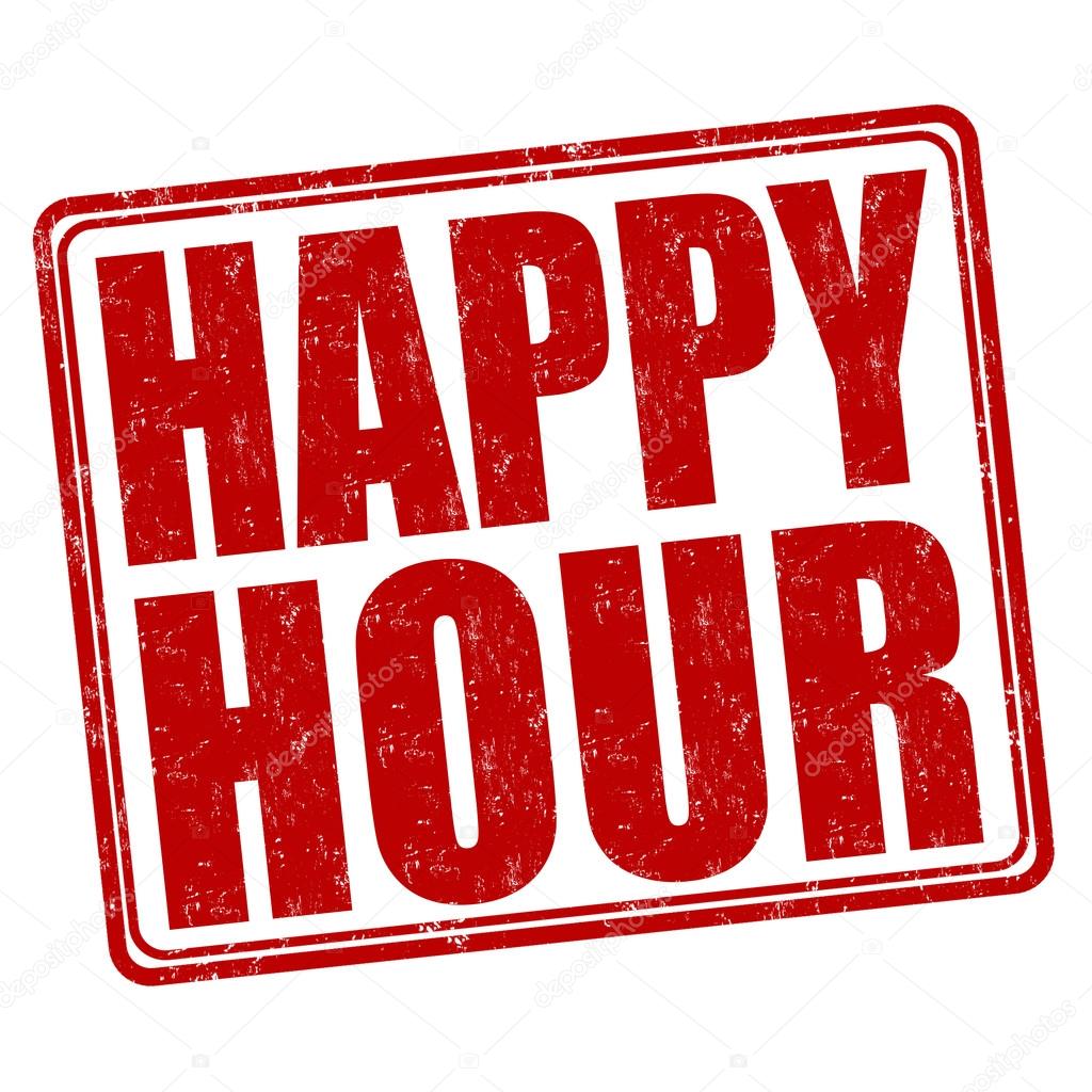 Happy hour stamp Stock Vector by ©roxanabalint 60167657