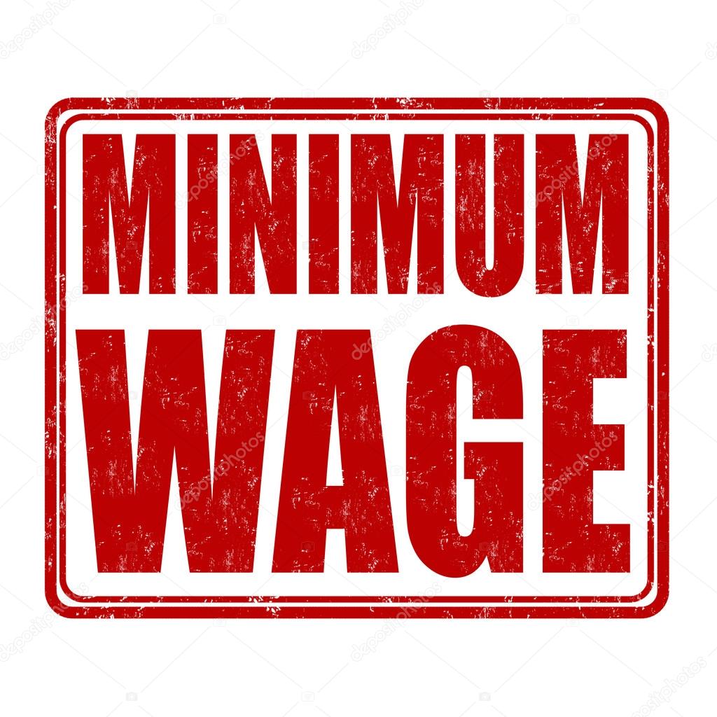 Minimum wage stamp Stock Vector Image by ©roxanabalint #60951757
