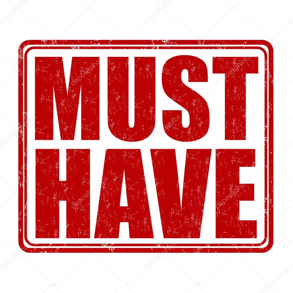 Must have stamp Stock Vector Image by ©roxanabalint #60951759